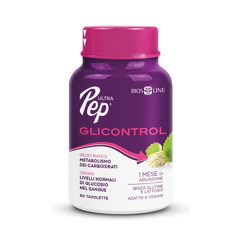Ultra pep Glicontrol 60 Tavolette Bios Line - Metabolismo